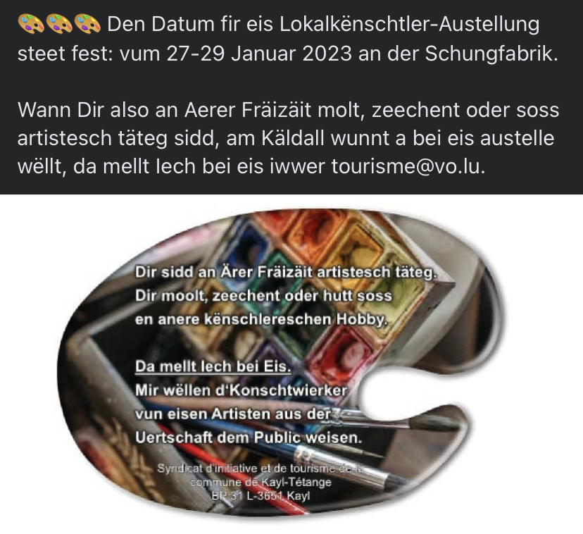 Lokal - Lokal - Syndicat d'Initiative et du Tourisme de la Commune de ...