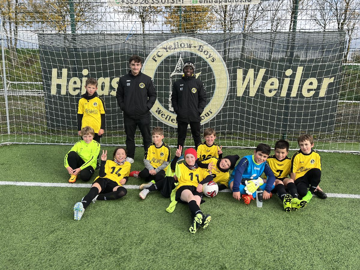 FC Yellow Boys Weiler-la-Tour - Poussins 3 iwwerrenne Märel