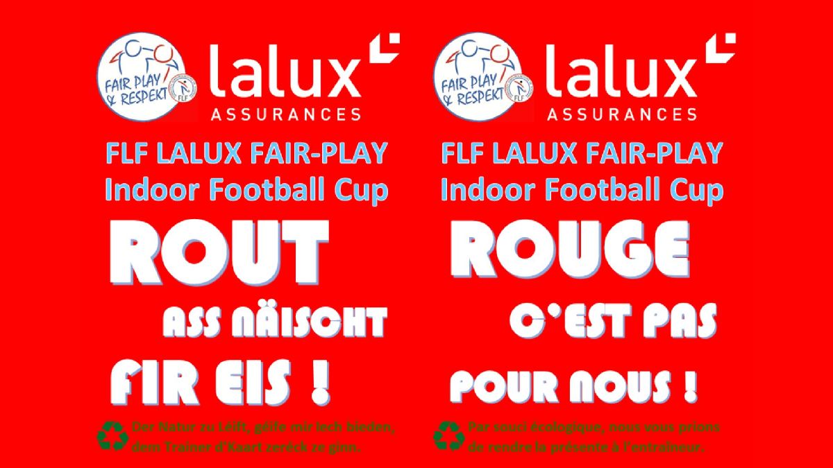 Fédération Luxembourgeoise de Football - FLF LALUX INDOOR - CAMPAGNE ...
