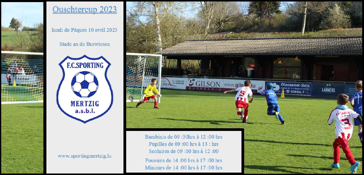 FC Sporting Mertzig - Traditionellen Ouschtercup - 10.04.2023 FC ...