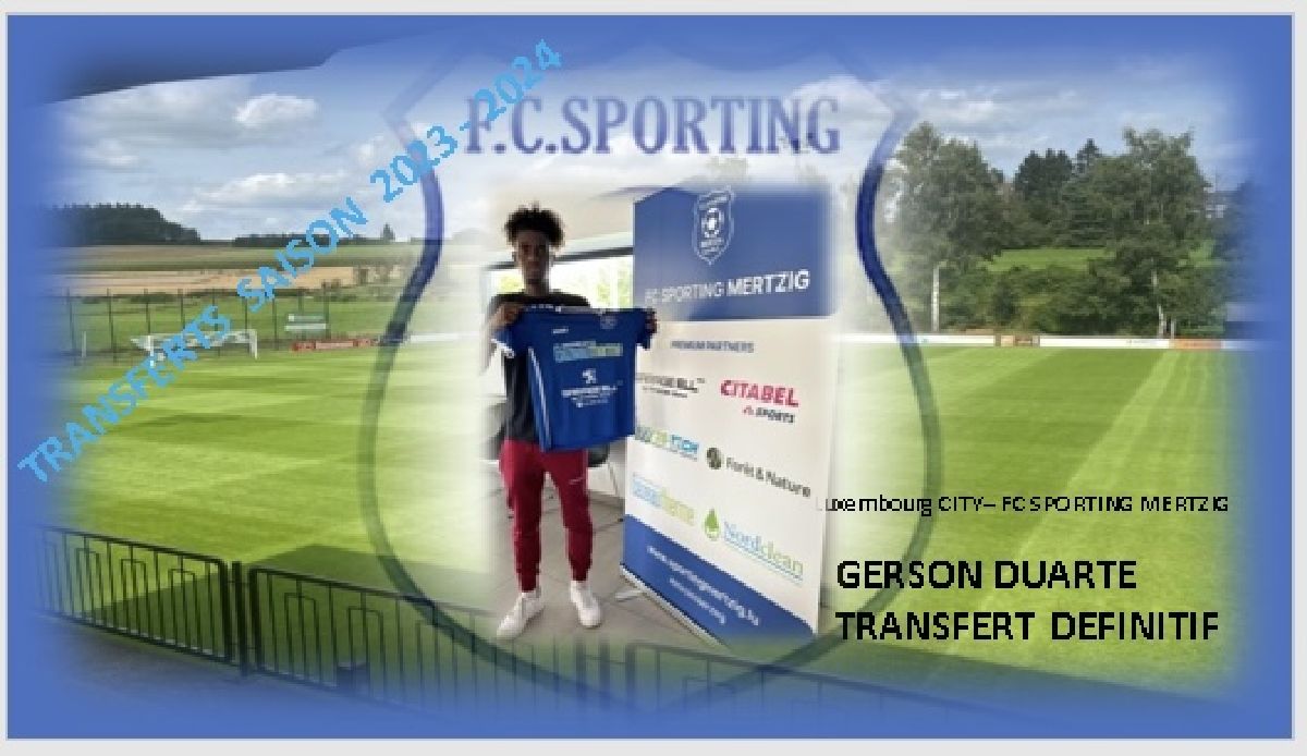 FC Sporting Mertzig - Transfers Seniors I