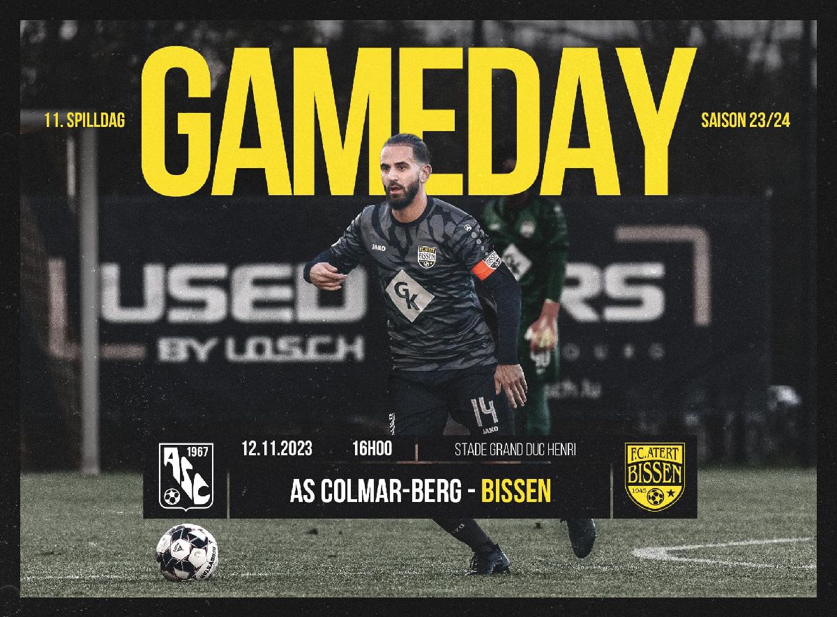 FC Atert Bissen - 11 Journée - 12/11/2023 - 16.00 - Atert Bissen - AS ...