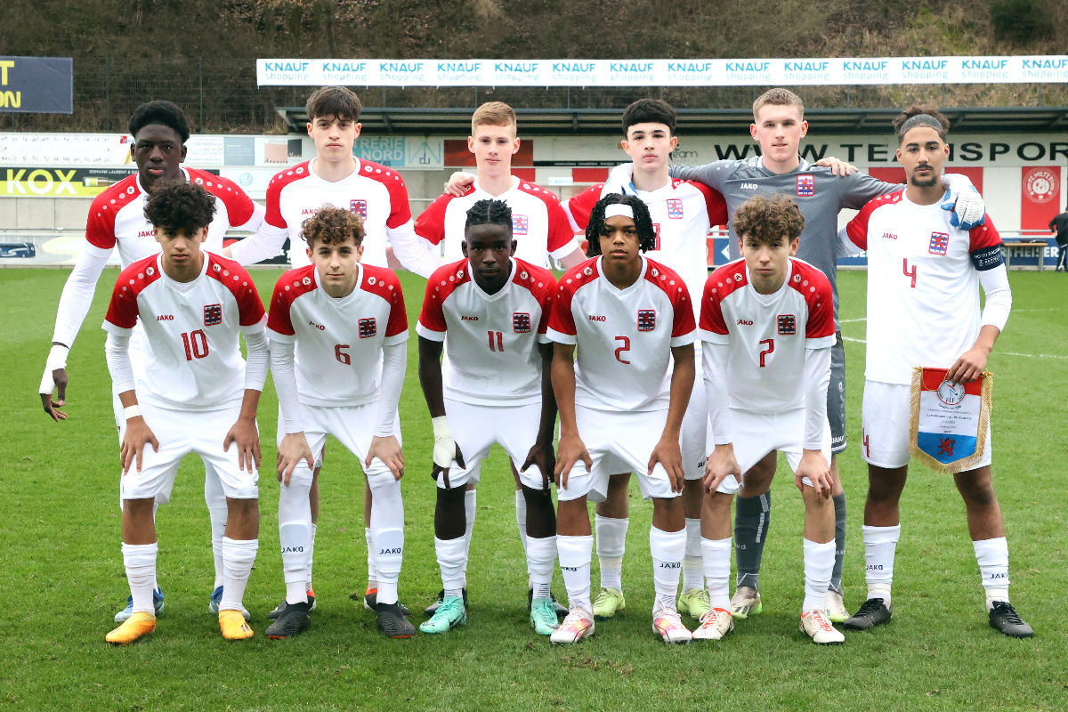 Fédération Luxembourgeoise de Football - LUXEMBOURG U16 6-2 BELGIQUE U16